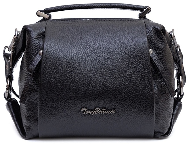 Купить Сумка кросс-боди Tony Bellucci 308-1 натуральная кожа черный в Алматы – Магазин на Kaspi.kz