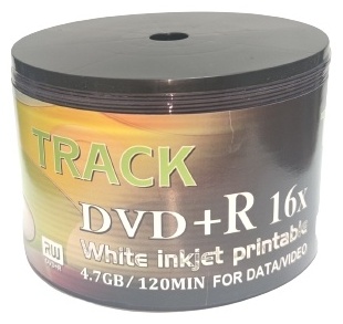 Купить DVD-диск Track DVD+R 4.7 Gb 16x Inkjet Printable в Алматы ...