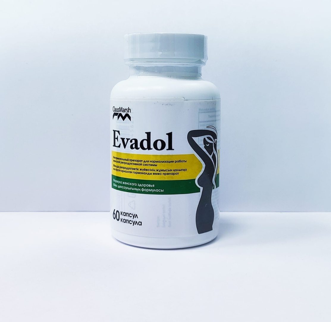 Купить Эвадол капсулы 300 мг №60 в Алматы – Магазин на Kaspi.kz