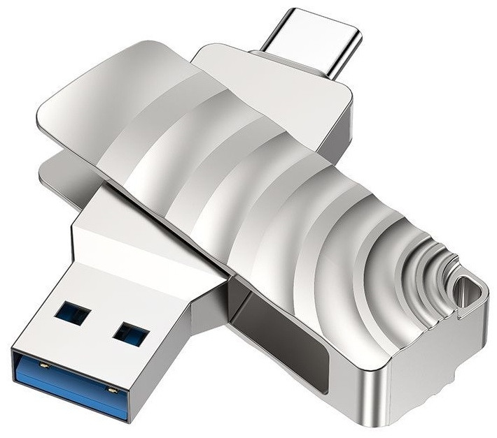 Купить USB Flash карта Borofone BUD3/64 64GB серебристый в кредит в ...