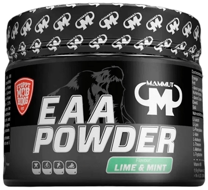 Купить Mammut EAA Powder Лайм-мята 250 г в Алматы – Магазин на Kaspi.kz