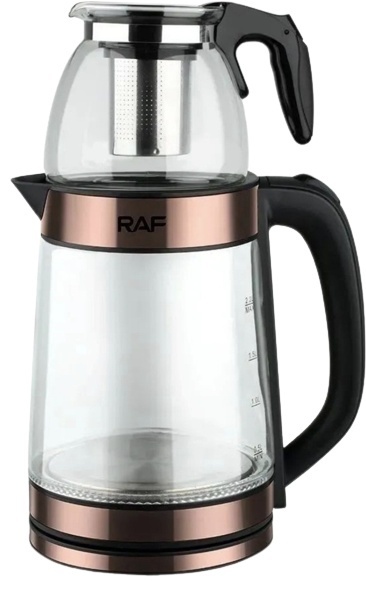 Купить Электрочайник RAF R.7827 золотистый в Алматы – Магазин на Kaspi.kz