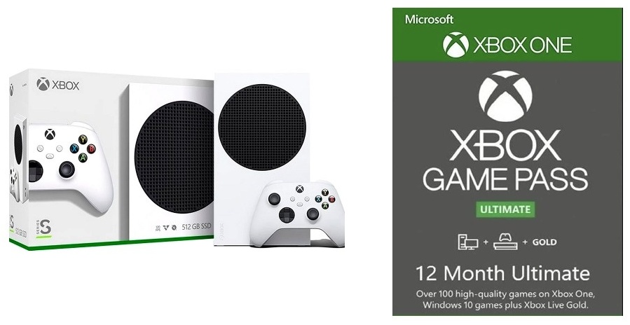 Купить Игровая приставка Xbox Series S + GAME PASS ULTIMATE в кредит в ...