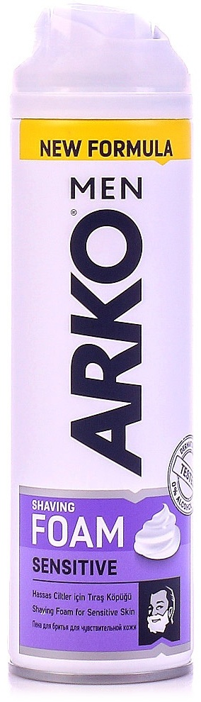 Купить Arko для чувствительной кожи пена для бритья 200 мл в Алматы ...