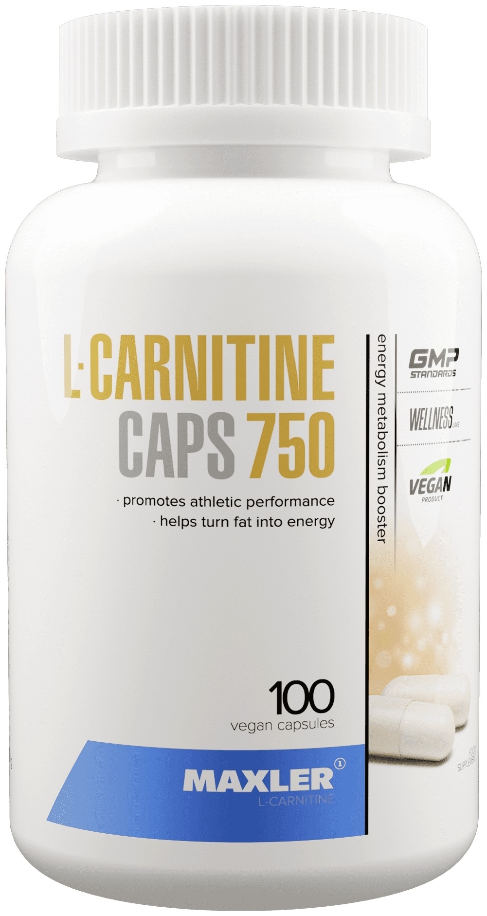Купить Maxler L-Carnitine Caps 750 Нейтральный в Алматы – Магазин на Kaspi.kz