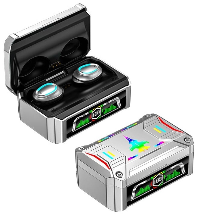 Купить Наушники Damix GQ-01 серебристый в Алматы – Магазин на Kaspi.kz