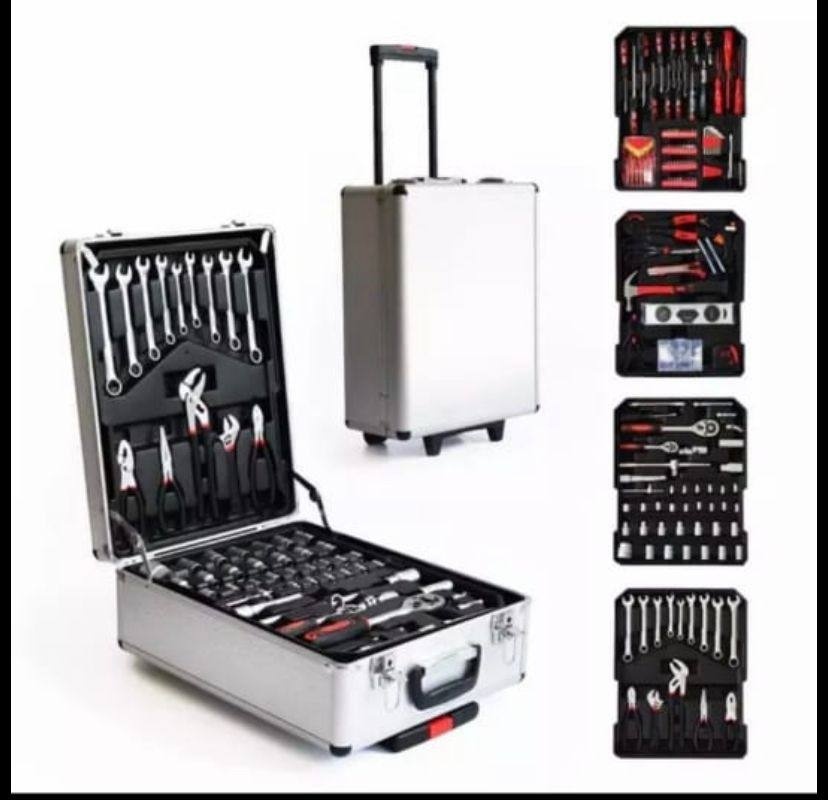 Купить Набор инструментов строительный 187 в 1 216892 в Алматы ...