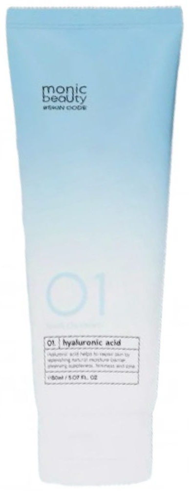 Купить Monic beauty Skin Code 01. Гиалуроновая кислота Очищающая пенка ...