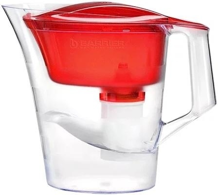 Купить Фильтр-кувшин для воды БАРЬЕР Твист красный 4 л в Алматы ...