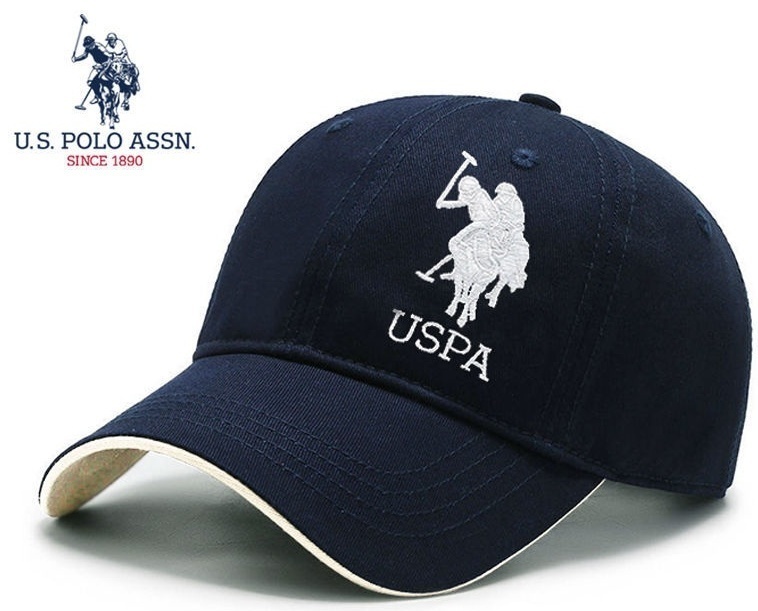 Купить Кепка US POLO ASSN BTkep58 размер 58, серый, синий в Алматы ...