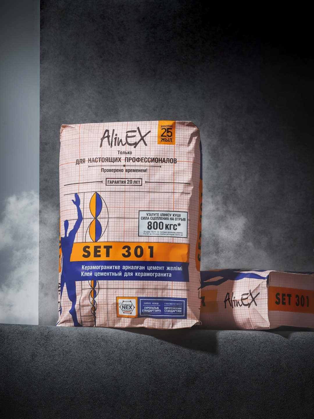 Купить AlinEX клей Set 301, 25 кг в Алматы – Магазин на Kaspi.kz