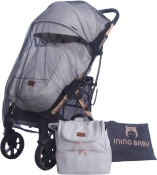Купить Коляска прогулочная Ining baby F7PRO, серый в кредит в Алматы ...