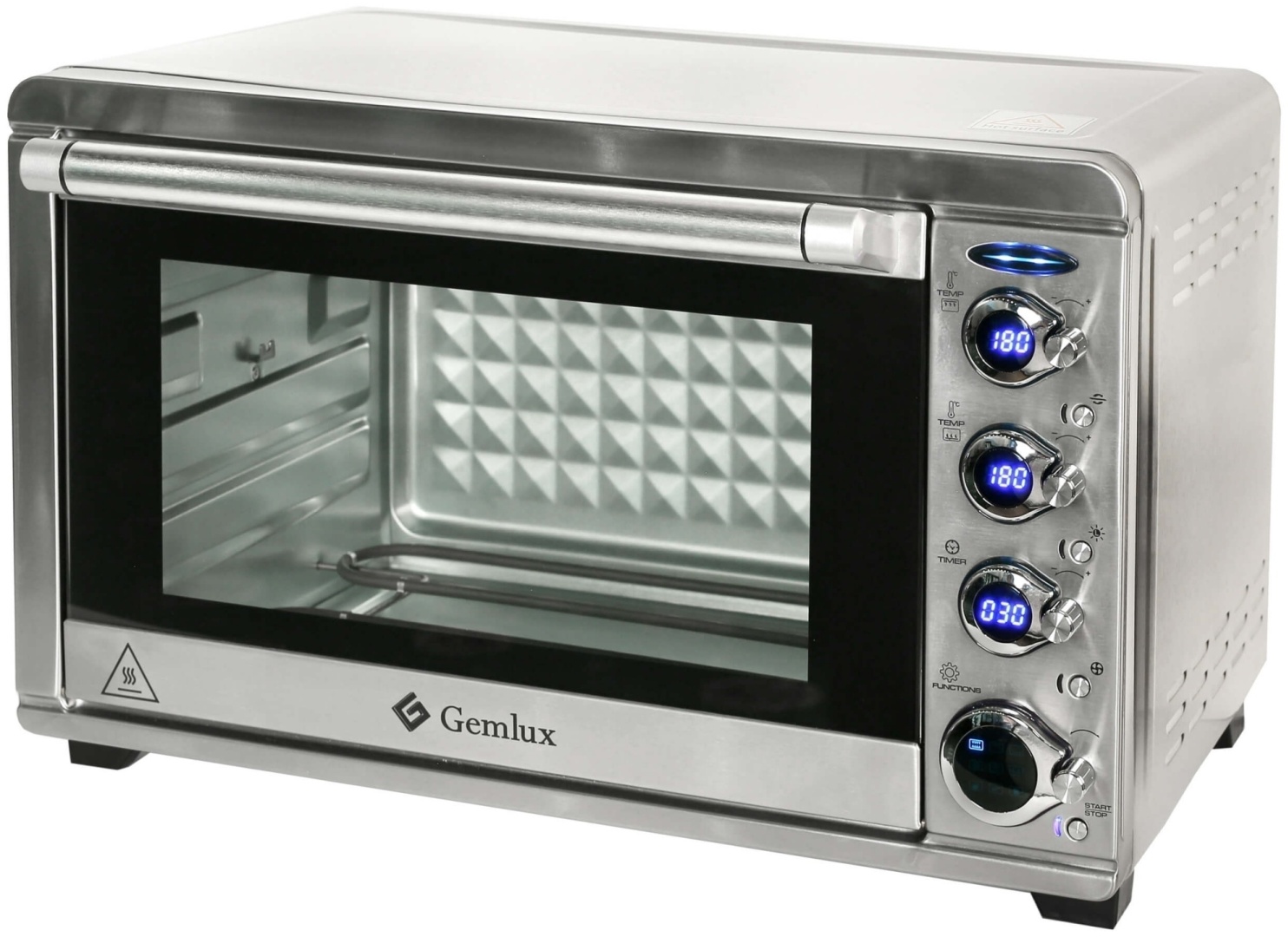 Купить Микроволновая печь Gemlux GL-OR-2045LUX серебристый в Алматы ...