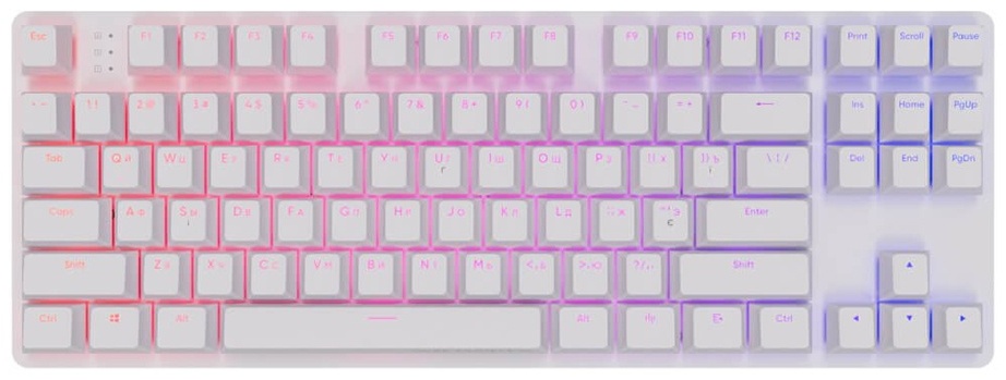 Купить Клавиатура DARK PROJECT KD87A DPO-KD-87A-100300-GMT белый в ...