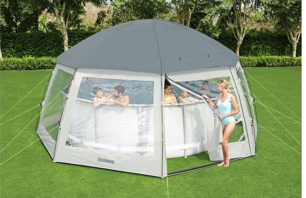 Купить Купол Bestway 58612, тип бассейна: надувной, каркасный, 600x600 ...