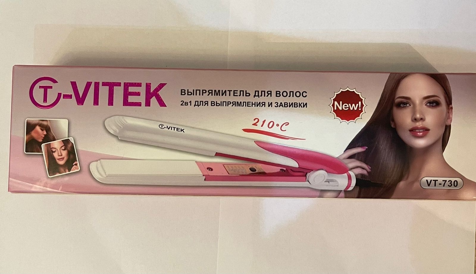 Купить Vitek VT-730 утюжок в Алматы – Магазин на Kaspi.kz