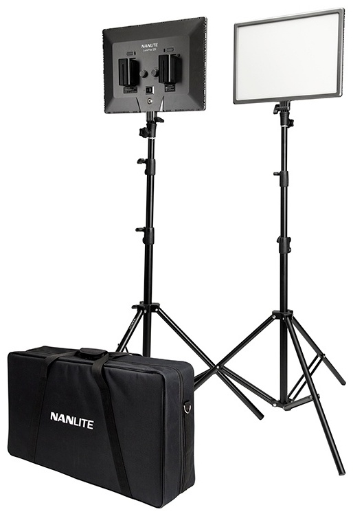 Купить Постоянный свет Nanlite Lumipad 25 2KIT WB черный в Алматы ...