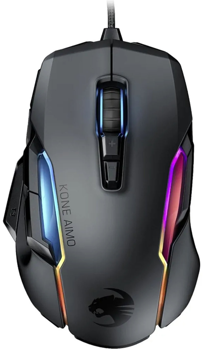 Купить Мышь ROCCAT Kone AIMO черный в Алматы – Магазин на Kaspi.kz