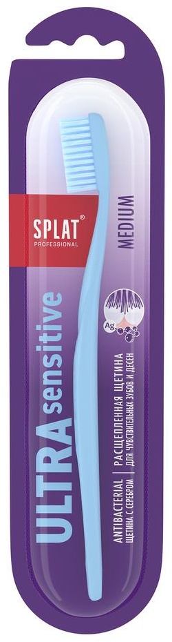 Купить SPLAT Ultra Sensitive зубная щетка средняя 1 шт в Алматы ...