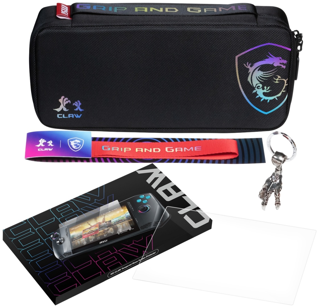 Купить Чехол MSI CLAW ACCESSORY KIT 4 IN 1 957-1T4111E-001 черный в Алматы – Магазин на Kaspi.kz