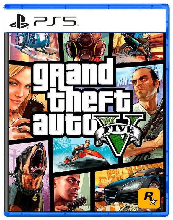 Купить Видеоигра Grand Theft Auto V PS5 в кредит в Алматы – Kaspi Магазин
