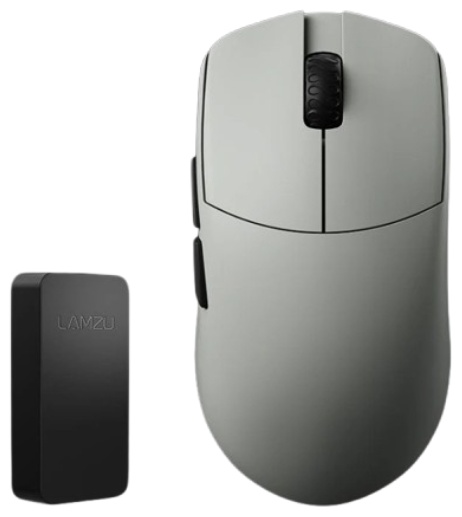 Купить Мышь LAMZU MAYA 4K Cloud Gray серый в Алматы – Магазин на Kaspi.kz