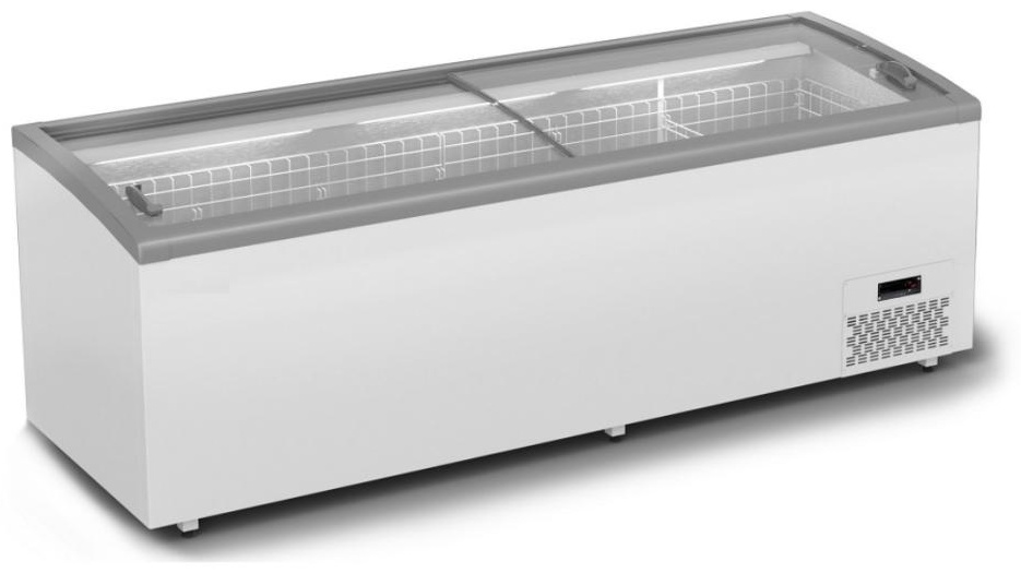 Купить Морозильник ItalFrost RONDO 2500 1041 л серый, белый в Алматы ...