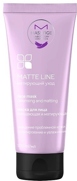Купить Маска для лица Masstige крем Matte Line 100 мл в Алматы ...