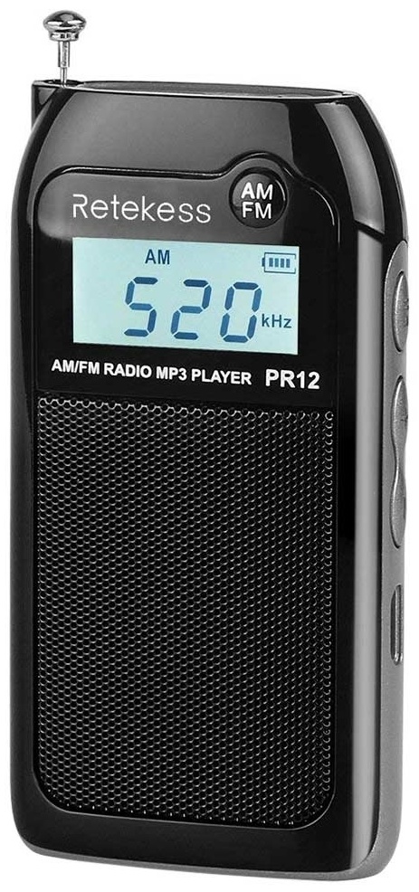 Купить Радиоприемник Retekess PR12 Mini в Алматы – Магазин на Kaspi.kz