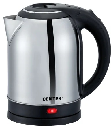 Купить Электрочайник CENTEK CT-0037 серебристый в Алматы – Магазин на Kaspi.kz