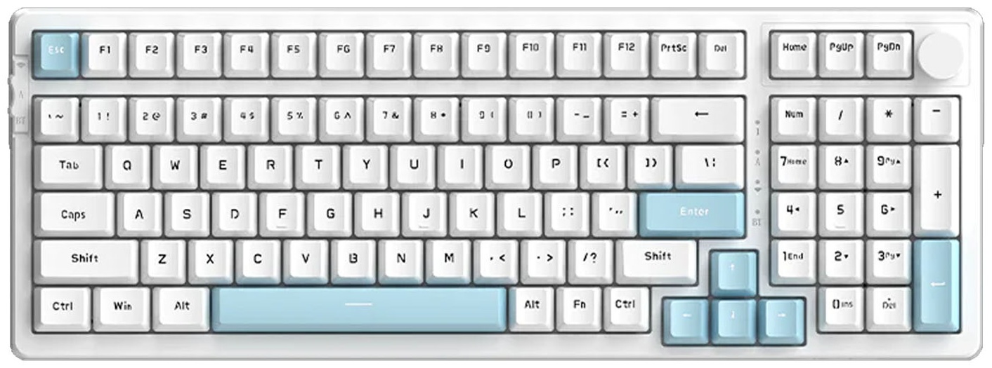Купить Клавиатура Ajazz AK992 Red Switch белый в Алматы – Магазин на ...