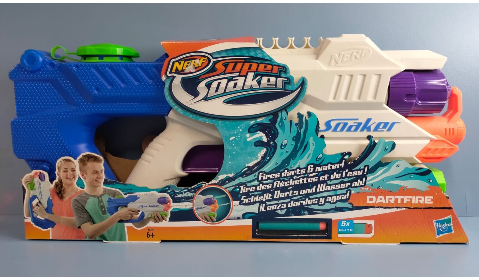Купить Водное оружие Nerf бластер B8246, пластик 5 в Алматы – Магазин ...