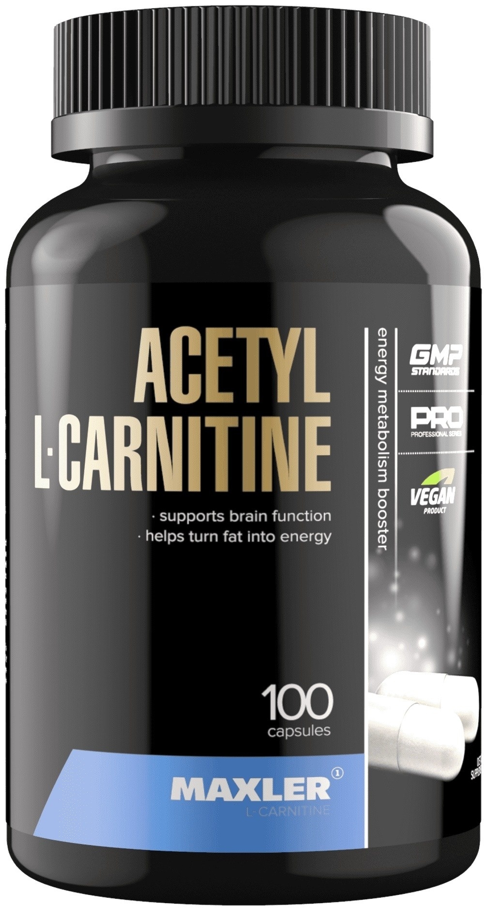 Купить Maxler Acetyl L-Carnitine 100 caps нейтральный в Алматы ...