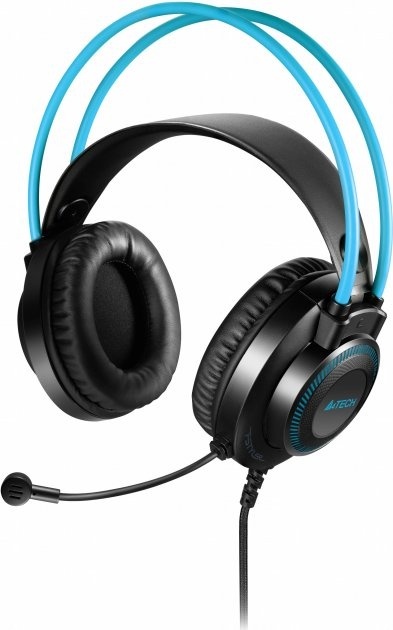 Купить Наушники A4tech Fh200u Blue Fstyler черный в Алматы Магазин на