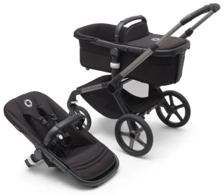 Купить Коляска универсальная 2 в 1 Bugaboo 100052023, черный в Алматы ...