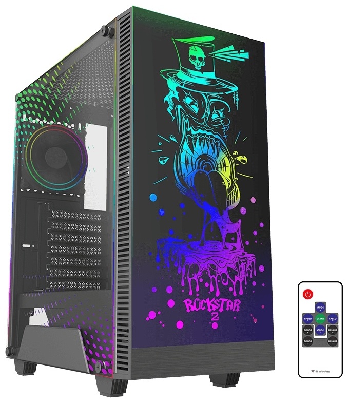 Купить Корпус Game Max RockStar 2 черный в Алматы – Магазин на Kaspi.kz