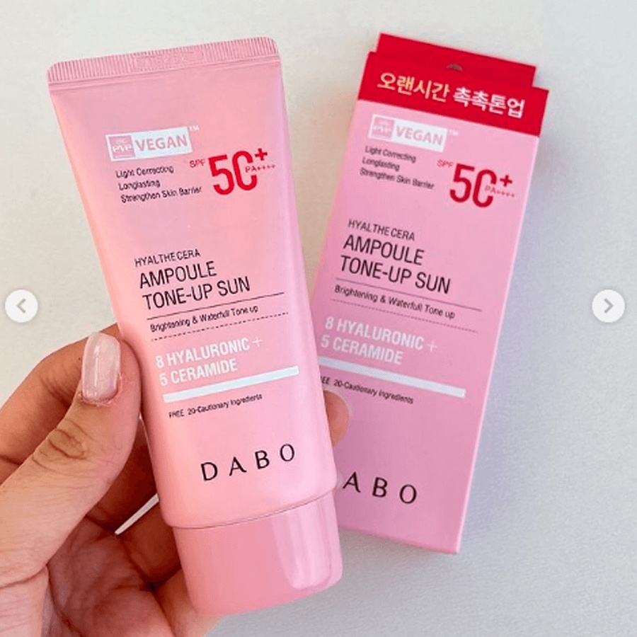 Купить Dabo крем Hyal The Cera Ampoule Tone-up Sun для лица 50 мл в ...