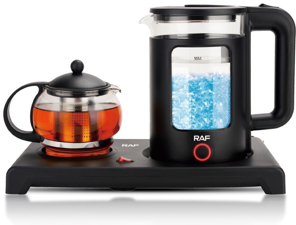 Купить Электрочайник RAF R.7855 черный в Алматы – Магазин на Kaspi.kz