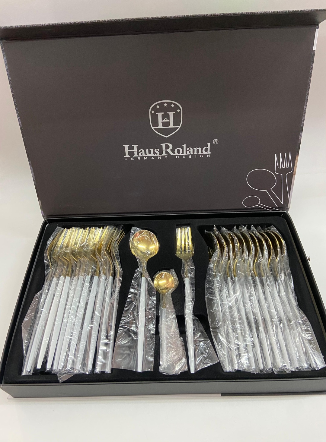 Купить Haus Roland набор столовых приборов HR046-1 36 шт, нержавеющая ...