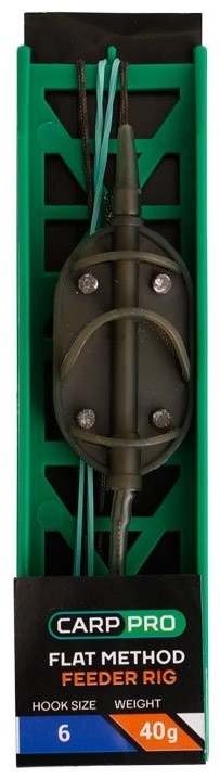 Купить Оснастка CARP PRO Flat Method Feeder №6 CP18103-60 в Алматы – Магазин на Kaspi.kz