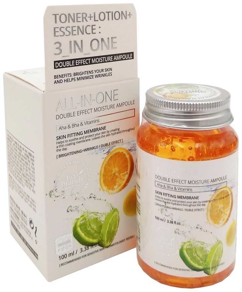 Купить Eco Branch All-in-one Double Effect Moisture Ampoule 3 in 1 ...