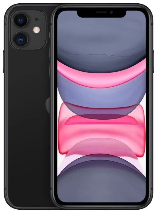 Купить Смартфон Apple iPhone 11 128Gb черный в Алматы – Магазин на Kaspi.kz