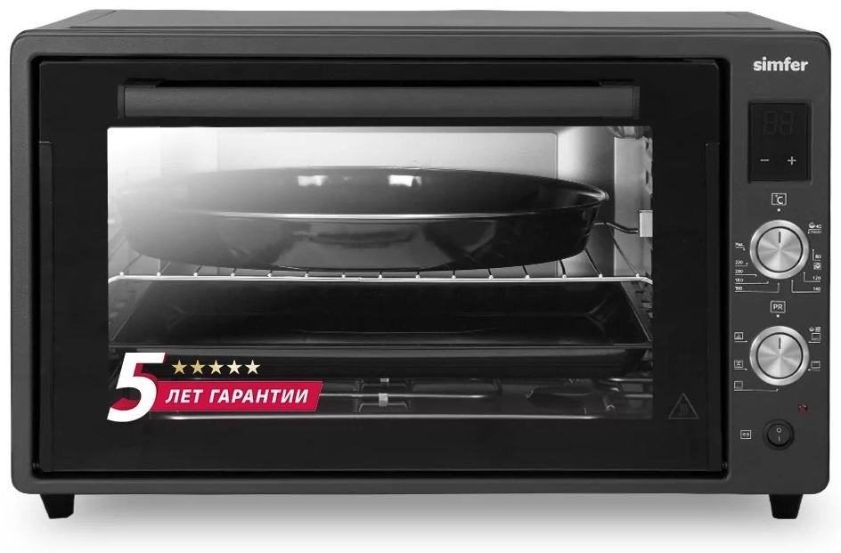 Купить Настольная электропечь Simfer M7072 черный в Алматы – Магазин на ...