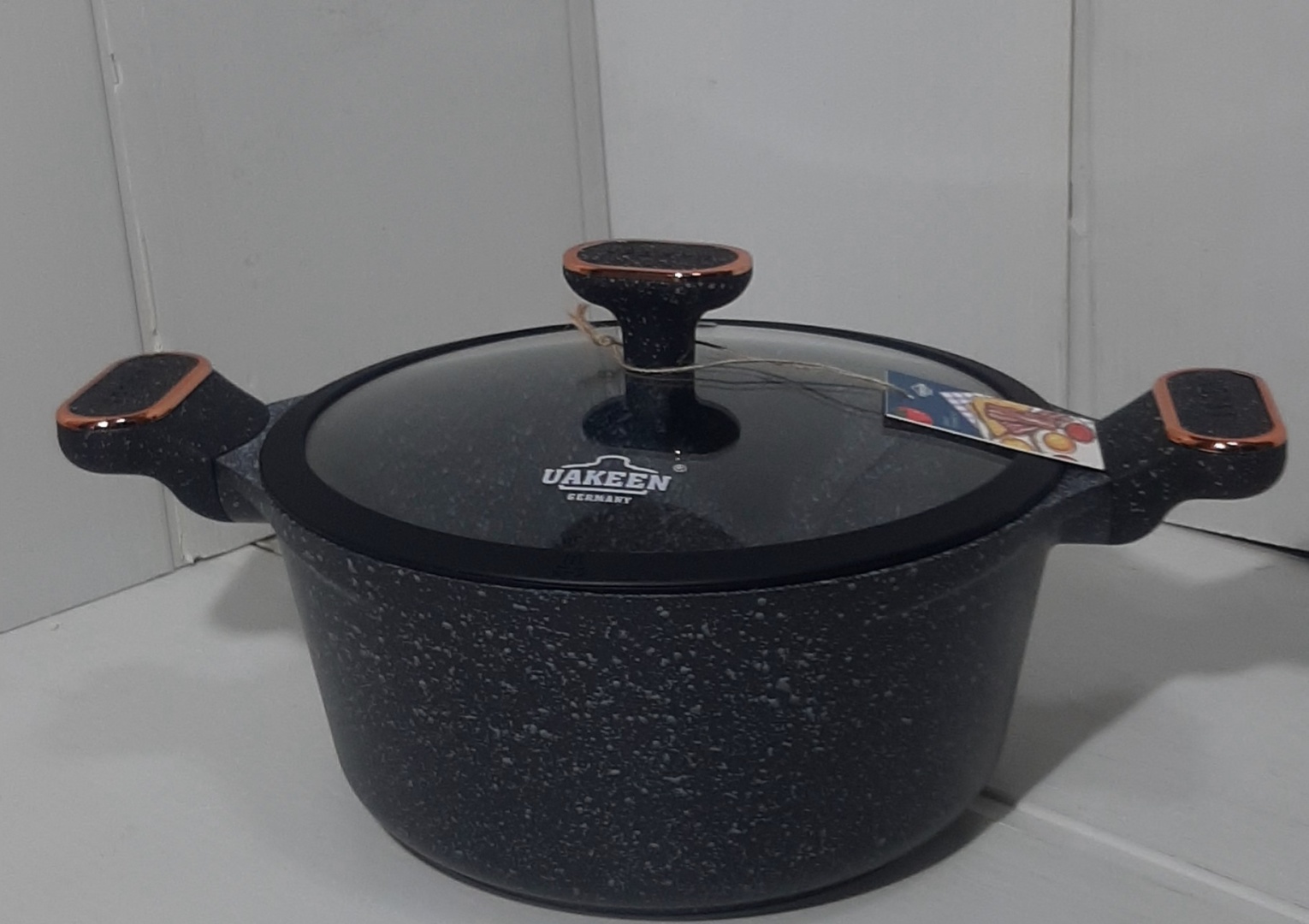 Купить Uakeen казан VK-T424 4.5 л, сталь в кредит в Алматы – Kaspi Магазин