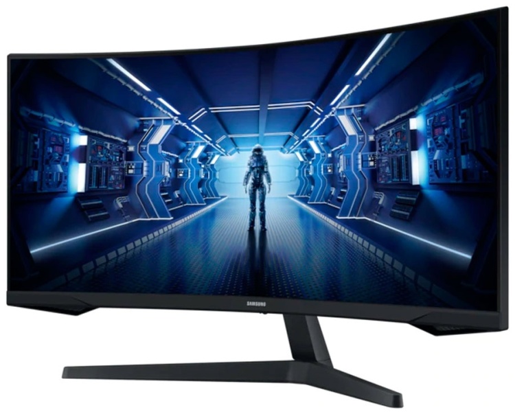 Купить Монитор Samsung Odyssey G5 C34G55TWWI LC34G55TWWIXCI черный в ...