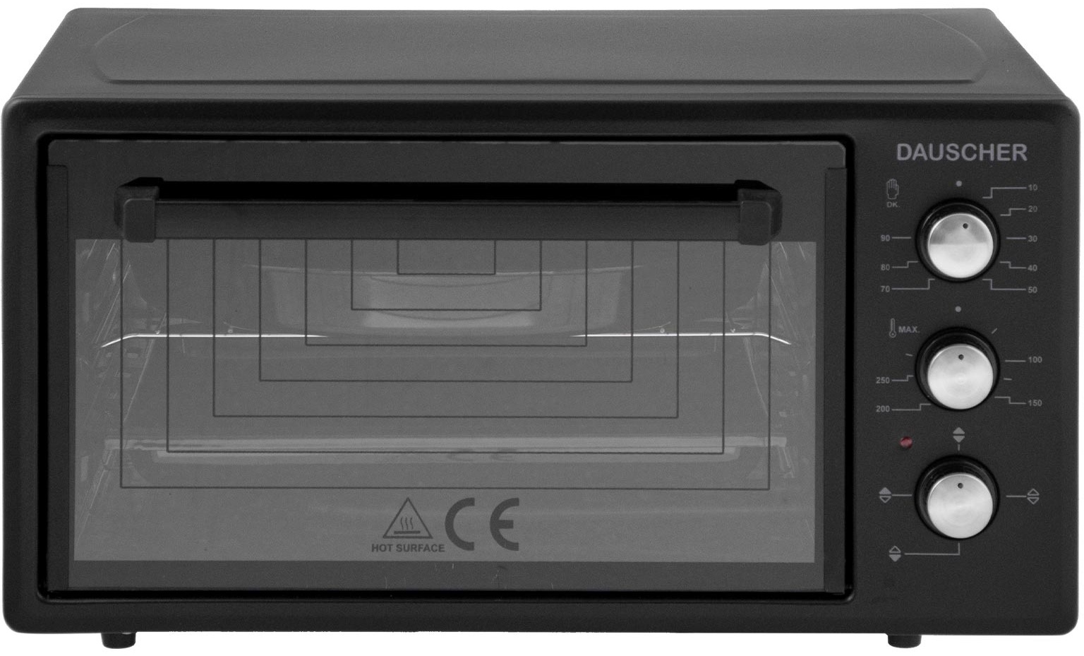 Купить Настольная электропечь DAUSCHER DMO-4800 BL черный в Алматы ...