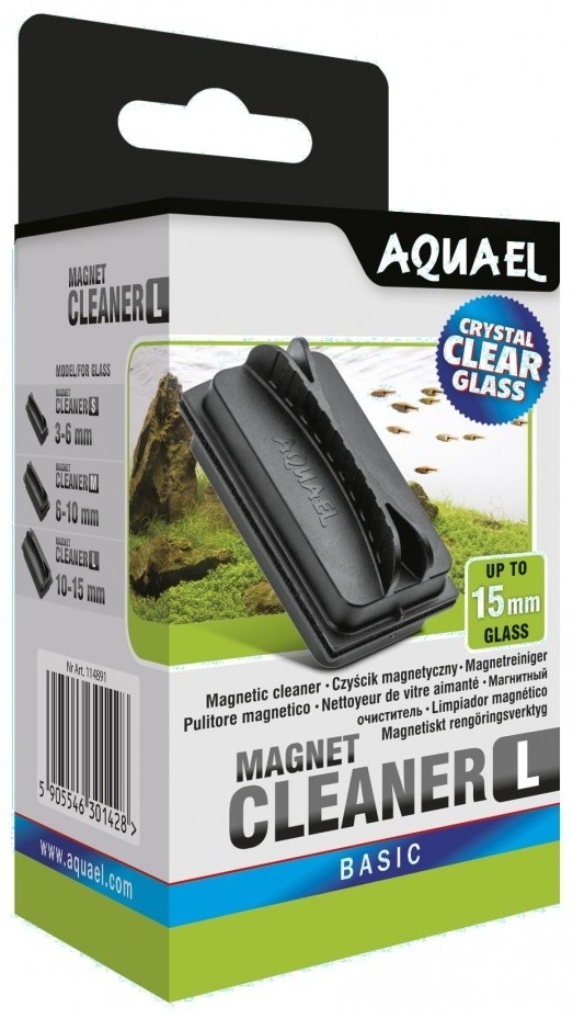 Купить Скребок магнитный AQUAEL Magnet cleaner L пластик 11.5 см в ...