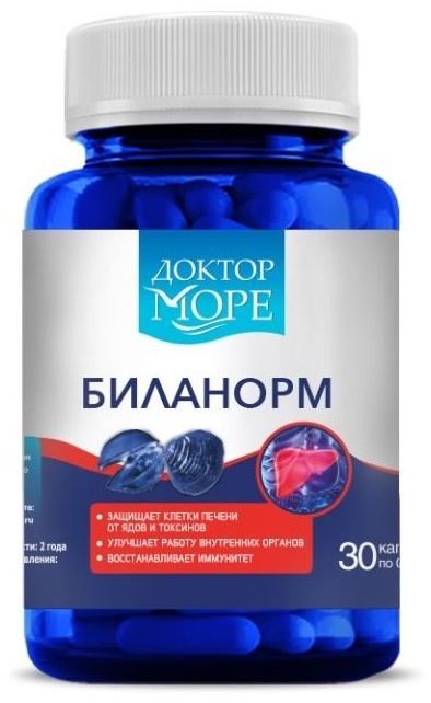 Купить Доктор Море Биланорм 30 капсул в кредит в Алматы – Kaspi Магазин