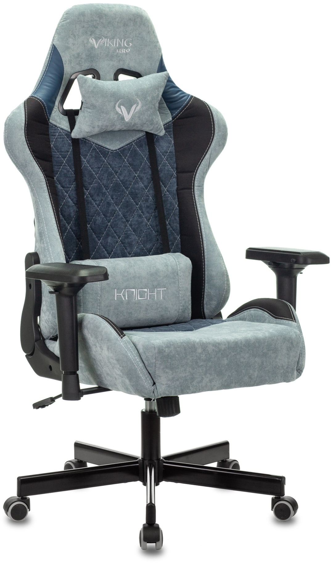 Купить Игровое кресло Knight VIKING 7 KNIGHT BL, голубой в Алматы ...