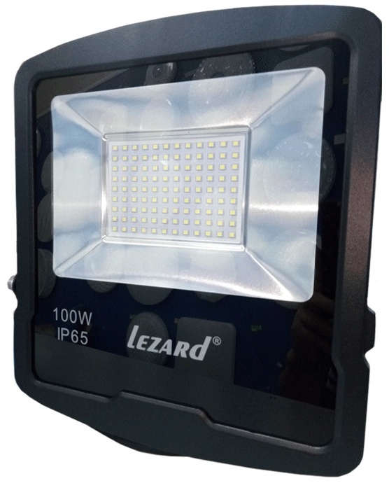 Купить Прожектор Lezard 100W SMD 8000LM 6500K IP 65 черный в Алматы – Магазин на Kaspi.kz